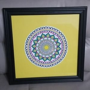 Hand Crafted | Wall Decor | Handmade Mandala Picture | Poshmark